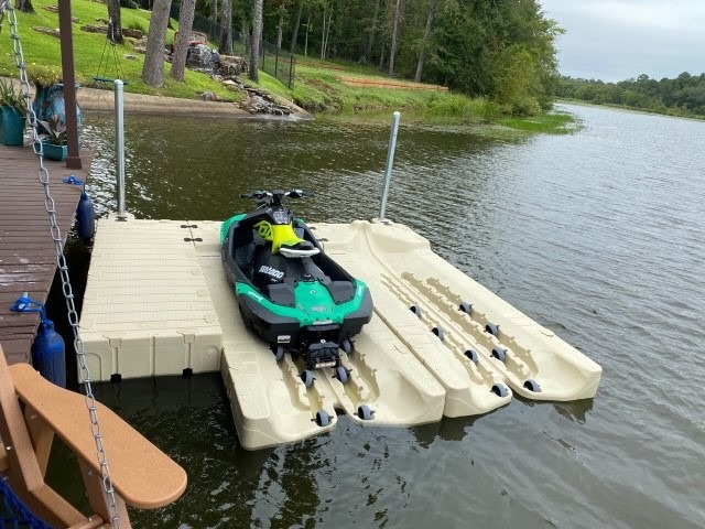 Personal Watercraft Dock - EZ Dock Texas